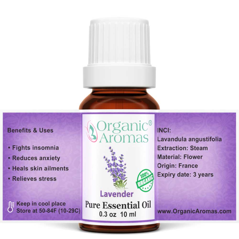 Lavender Pure Essential Oil Open Label