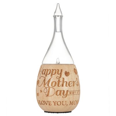 Laser Engraved Essential Oil Diffuser for Mother's Day - Organic Aromas