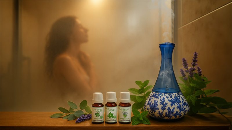 Steam Shower Benefits: 3 Essential Oils for Relaxation